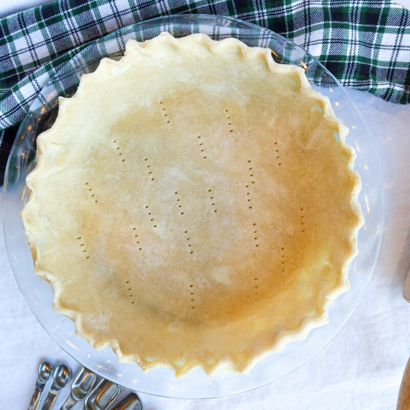 Flaky, Buttery Homemade Pie Crust - Garlic Salt & Lime