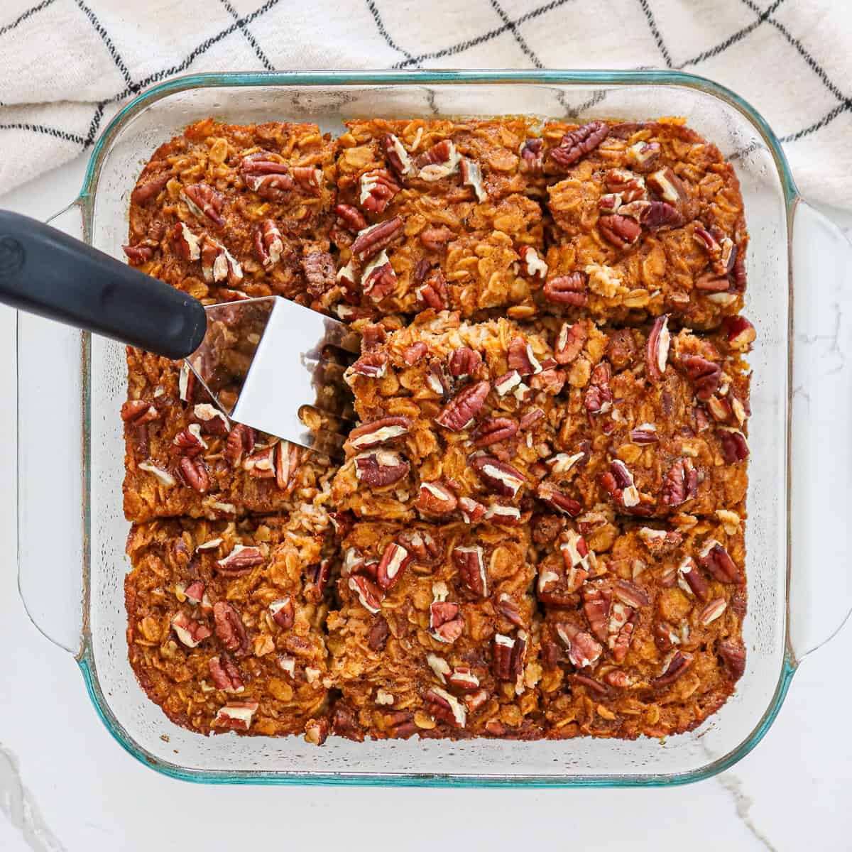 Pumpkin Pie Baked Oatmeal