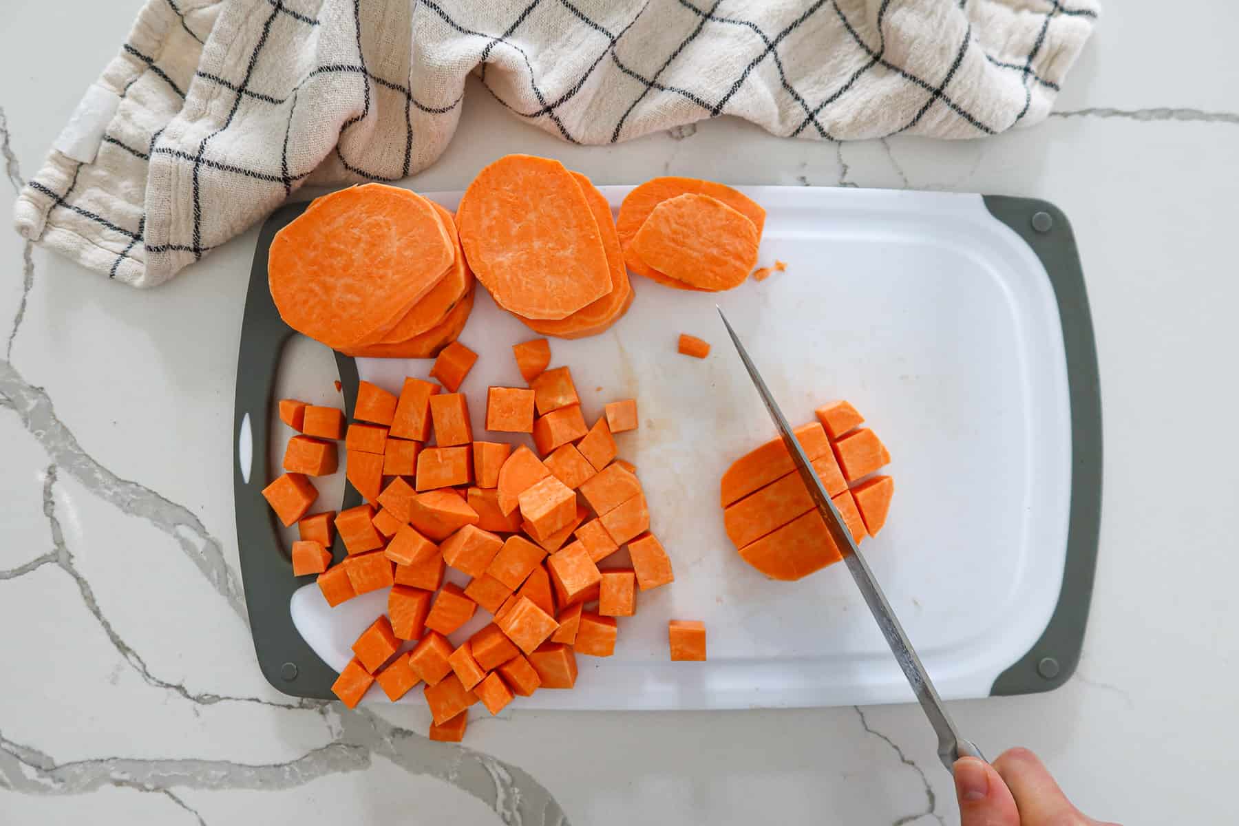 Air Fryer Sweet Potato Cubes Quick Delicious Air Fryer Sweet Potato Cubes Quick Delicious
