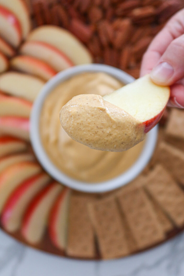 Maple Pumpkin Cream Cheese Dip - Garlic Salt & Lime