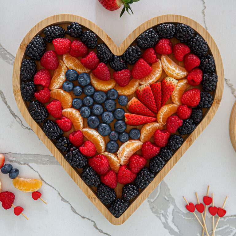 Valentine's Day Fruit Platter
