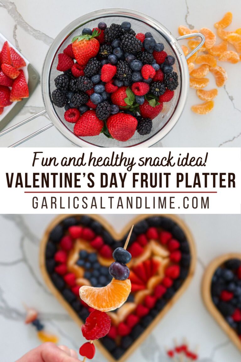 Valentine's Day Fruit Platter